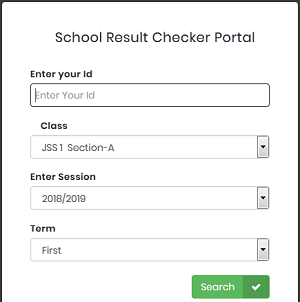 Online result checking portal for secondary schools (PHP source codes)