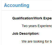 Online job portal website (free php source codes)